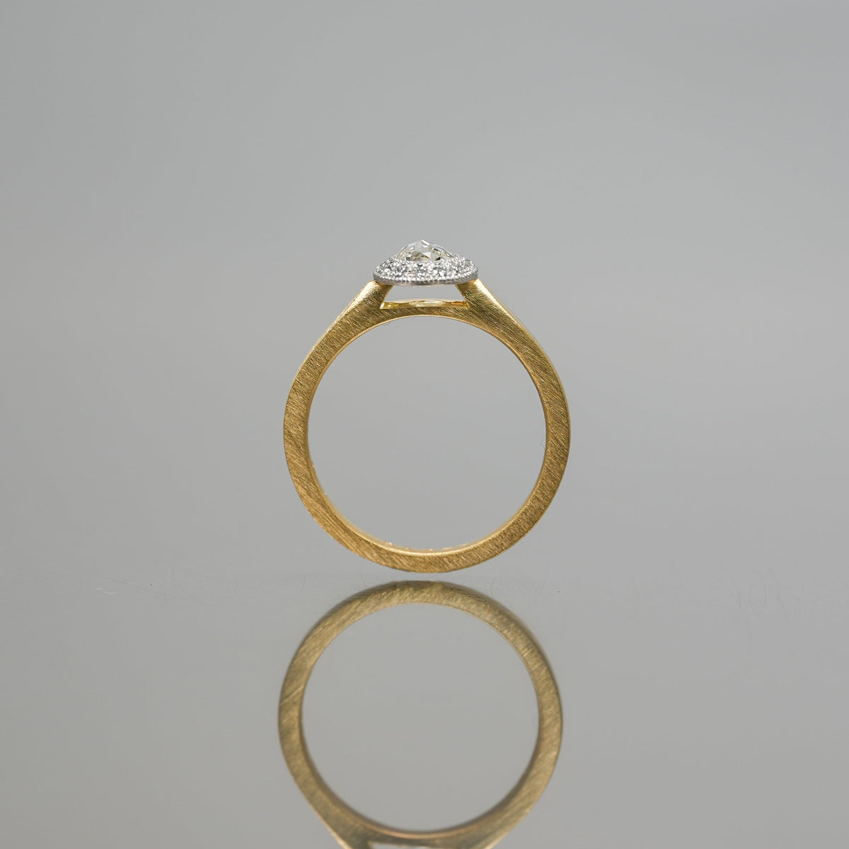 ROSECUT DIAMOND SOLITAIRE RING – hum RESTORE